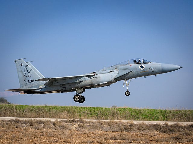 IDF F-15 makes emergency landing after Gaza combat mission, reports Kan