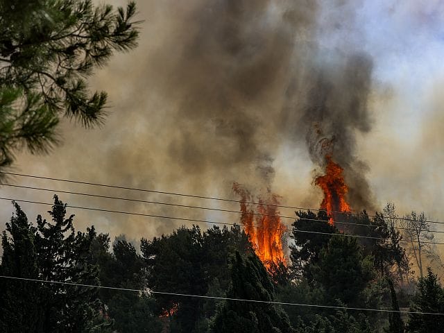 Fires erupt in northern Israel after rocket and drone attacks from Lebanon