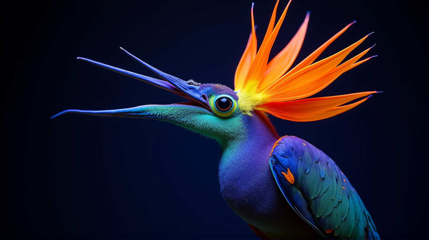 Fish Biologists' Illuminating Discovery: Birds of Paradise Glow Under ...