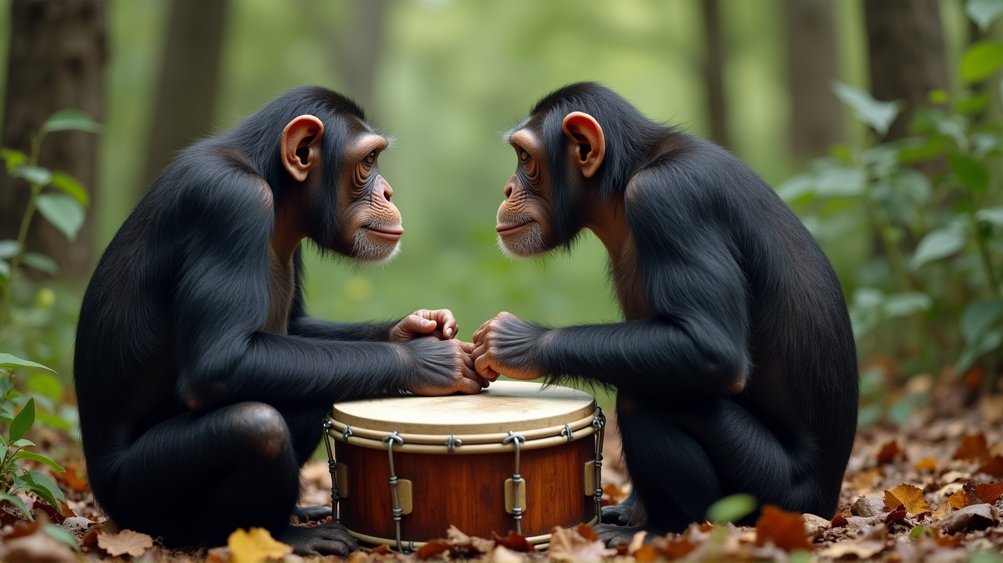 How Chimp Rhythms and Calls are Shedding Light on Human Language Evolution