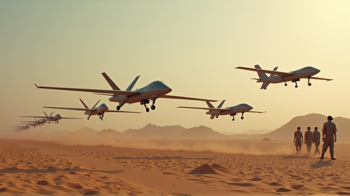 US Combat Drone Squadron Emergence: A Bold Move Using Iran's Playbook