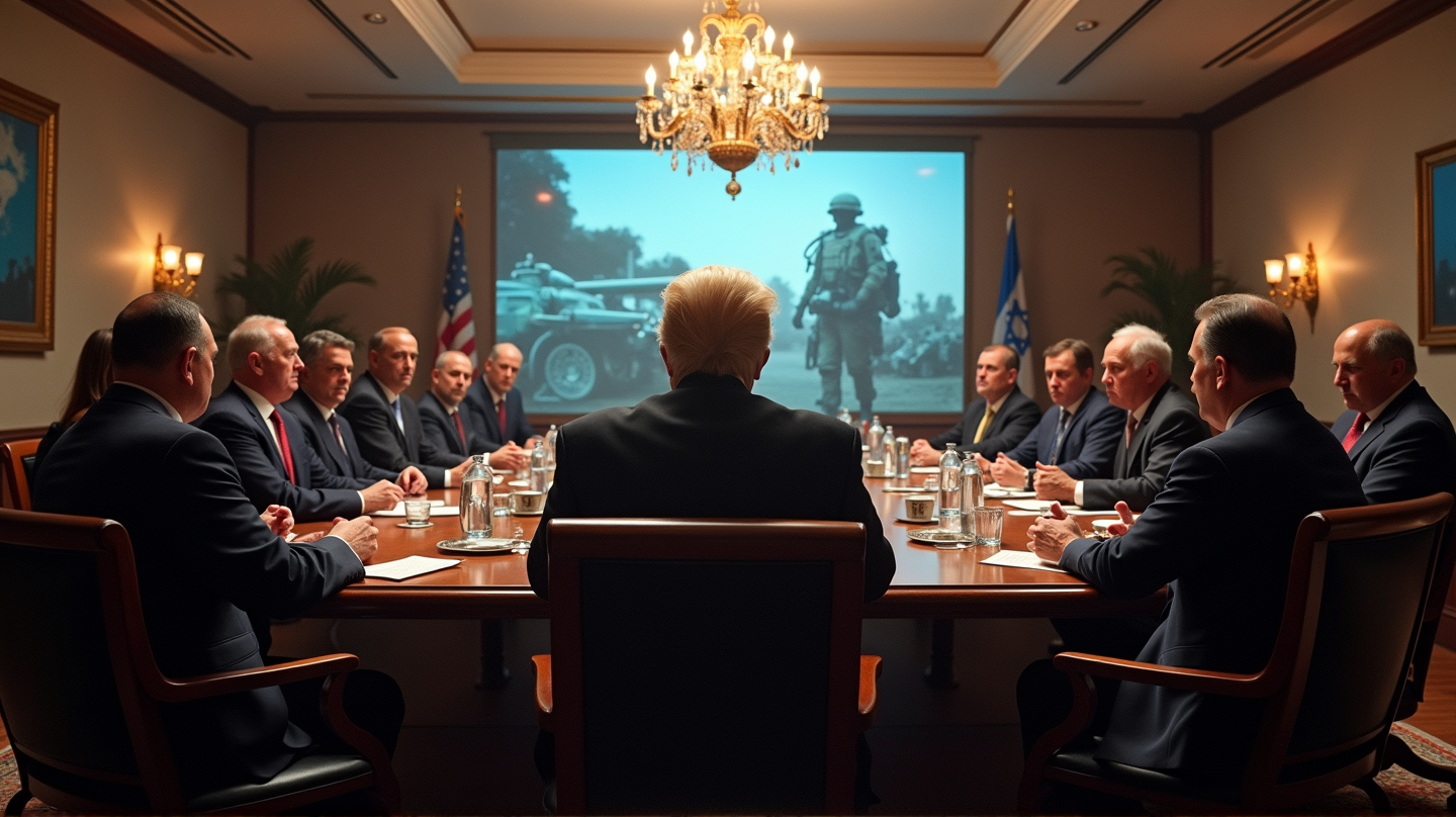 Trump's Ambitious Gaza Ceasefire Deal Intensifies Amid Israeli Pressure